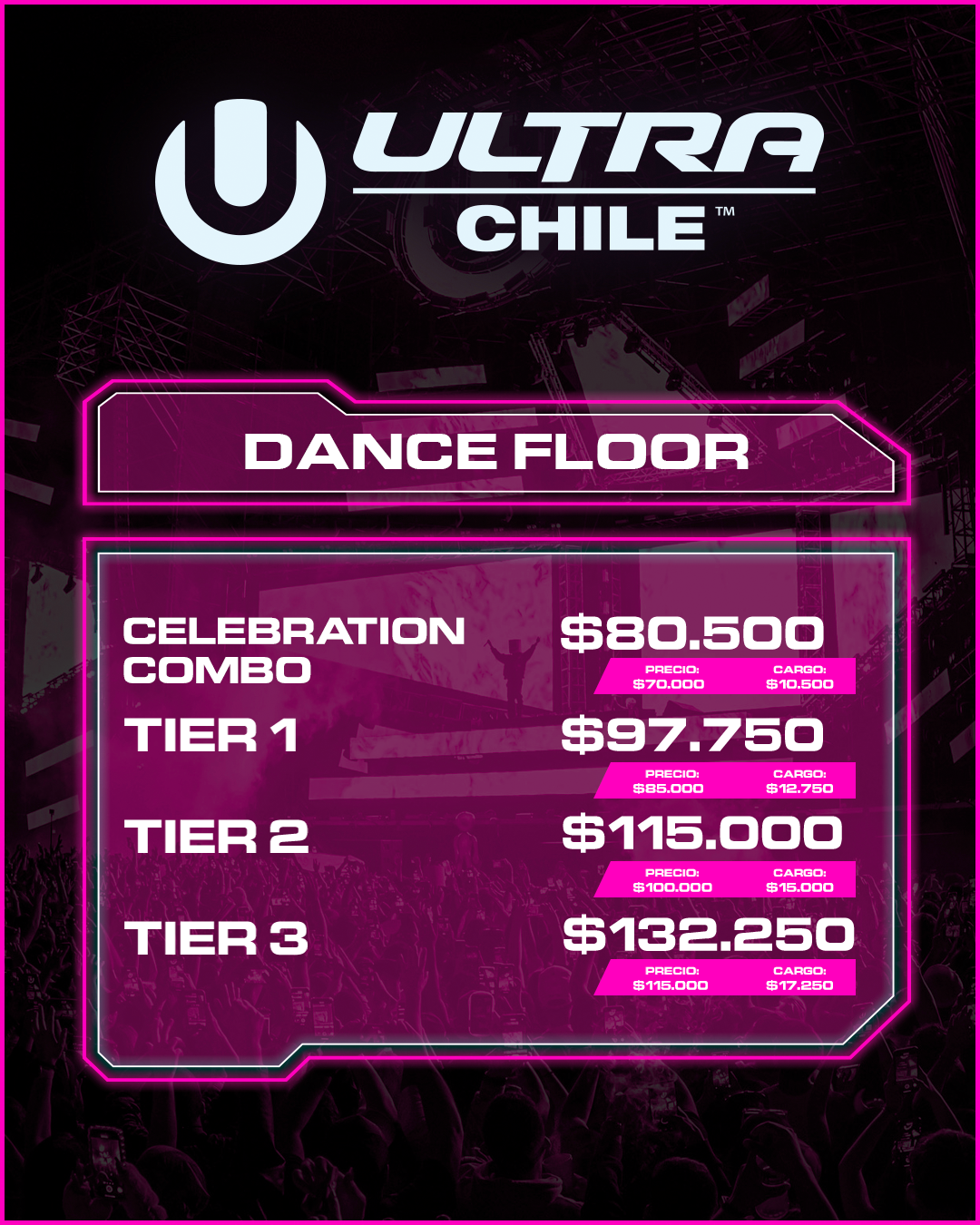 Ultra Chile 2024 - Entradas por Punto Ticket